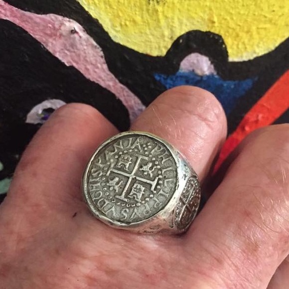 Accessories | Doubloon Ring Solid Sterling Silver Made In Usa | Poshmark